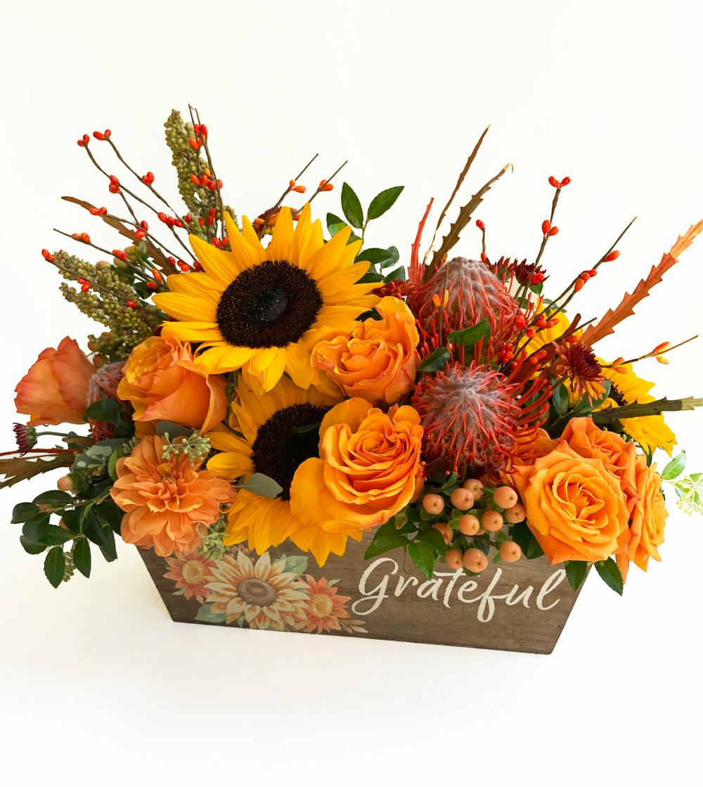 Grateful Gathering | Maryland & Delaware Flower Delivery | Kitty's Flowers